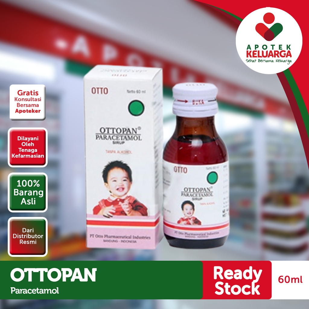 Jual Ottopan syrup #obat demam anak#obat sakit gigi anak | Shopee Indonesia