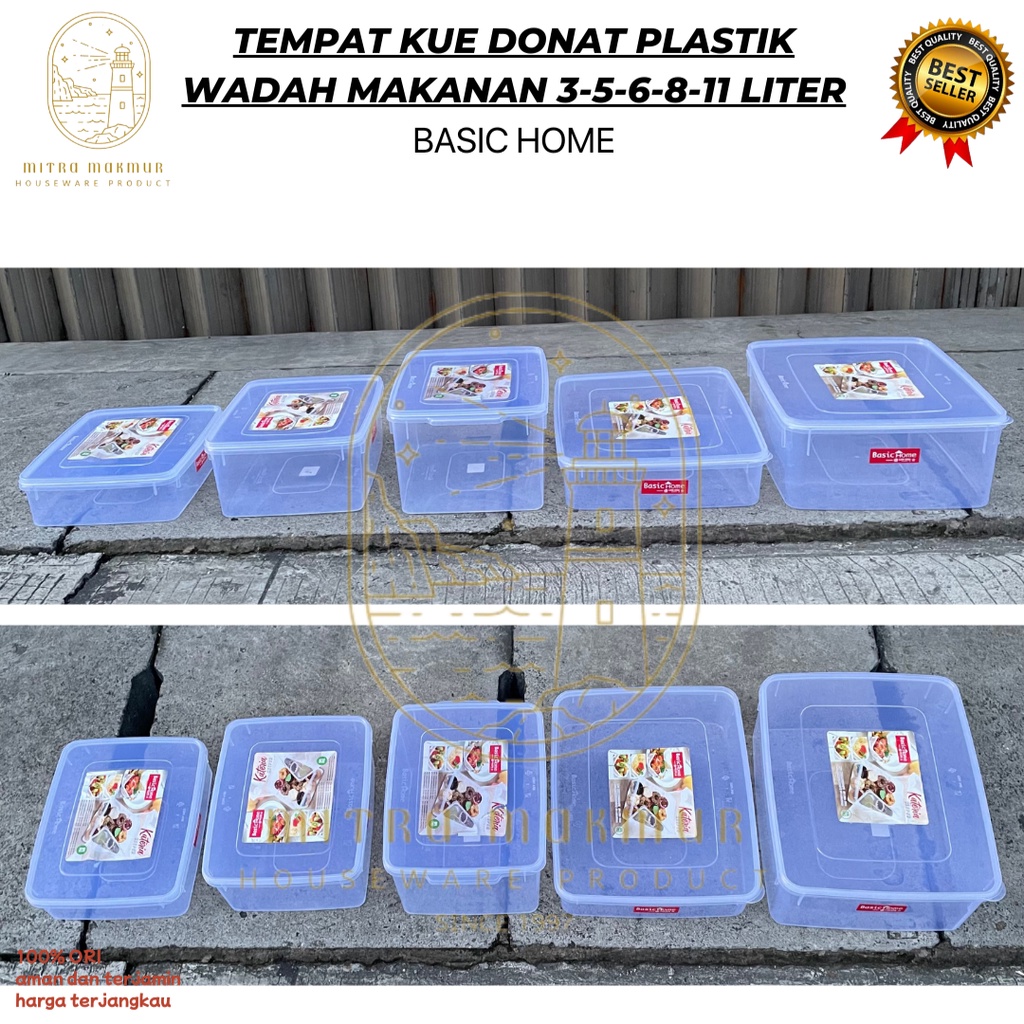 Jual SALE!! TEMPAT DONAT MURAH / WADAH DONUT KECIL DAN BESAR / DONATSU ...