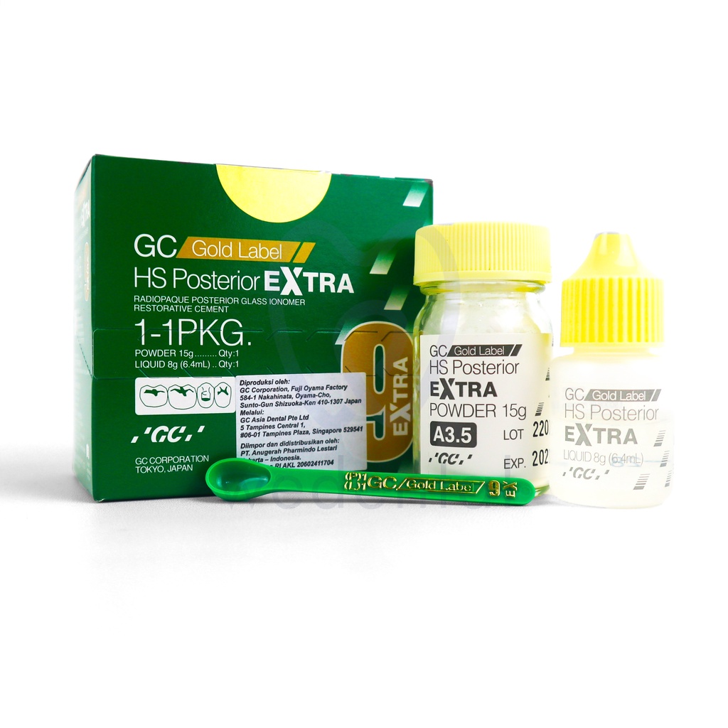 Jual GC FUJI 9 EXTRA Gold Label GIC Glass Ionomer Cement | Shopee Indonesia