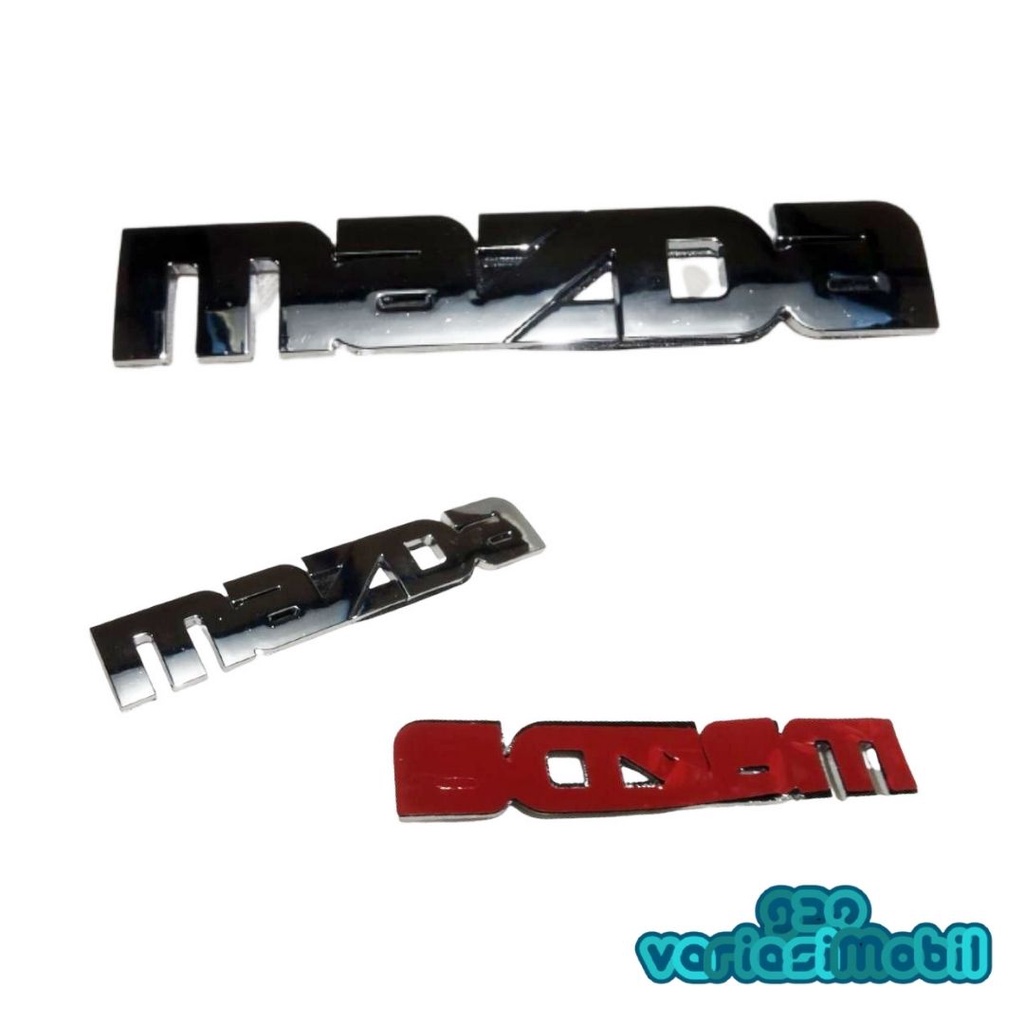 Jual EMBLEM TULISAN MOBIL MAZDA | Shopee Indonesia