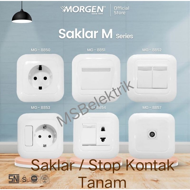 Jual Saklar Stop kontak inbow Saklar engkel Saklar seri Stop k+saklar ...