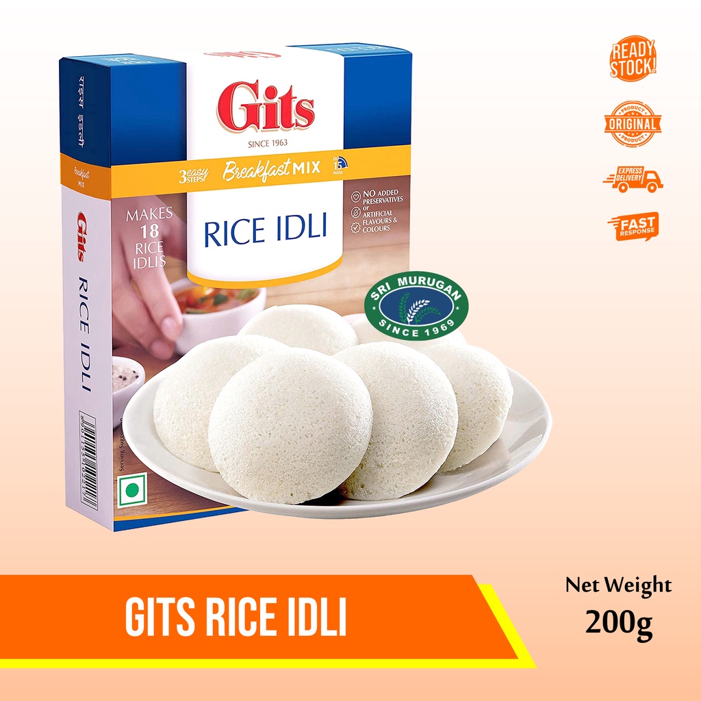 Jual GITS RICE IDLI 200GM | Shopee Indonesia