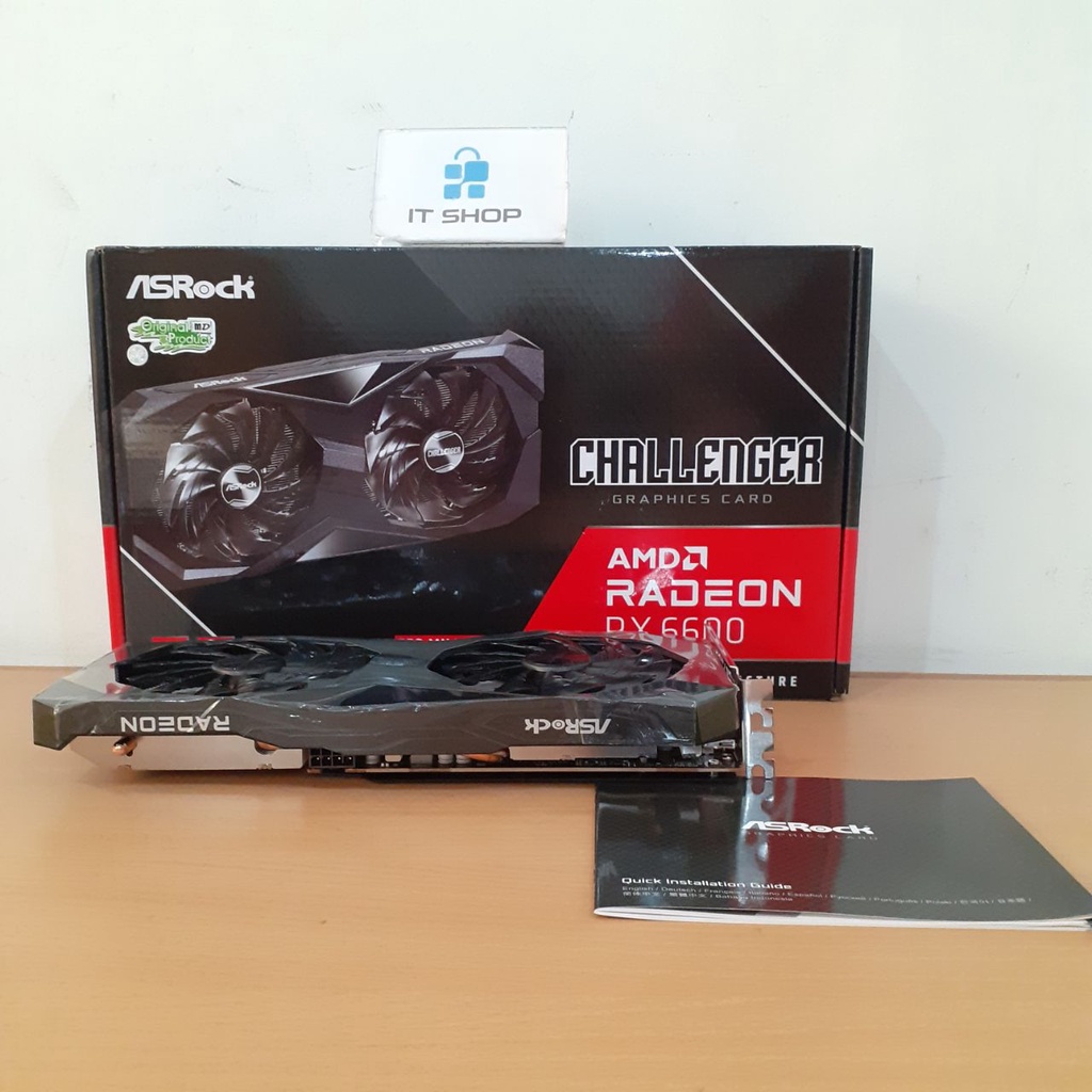 Jual Asrock Radeon RX 6600 Challenger D 8GB / VGA Asrock RX6600 8GB by ...