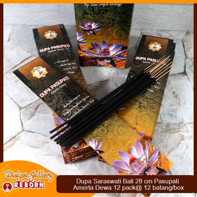 Jual Dupa Hio Wangi Dupa Pasupati Bali 28 cm Amerta Dewa Saraswati 12 ...