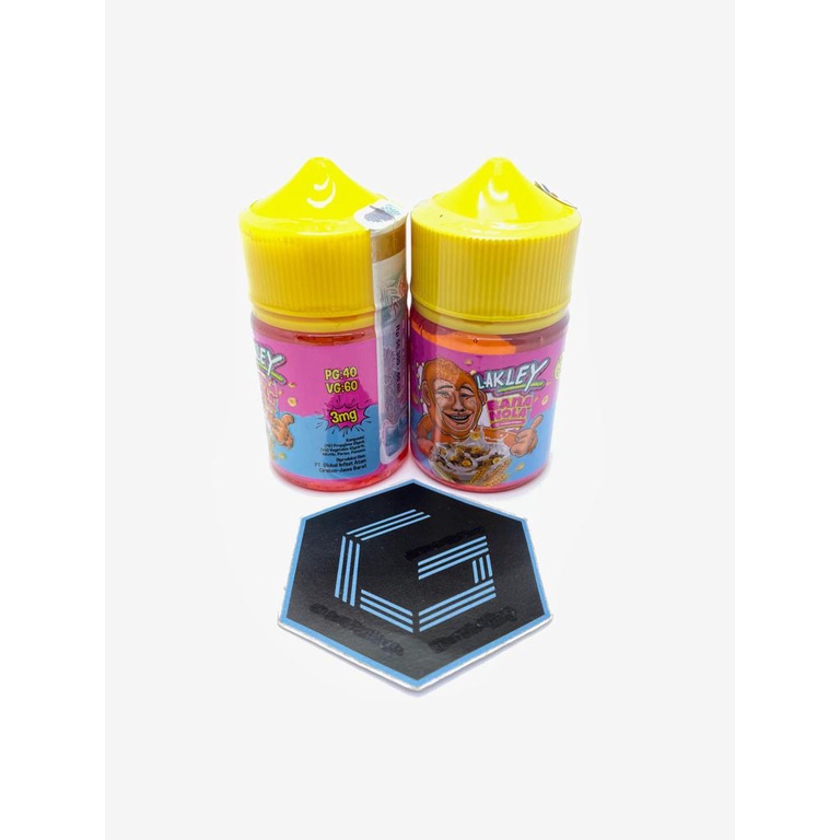 Jual Lakley V3 Bananola 60ML by ELF Factory x Rizky Ritonga Liquid ...