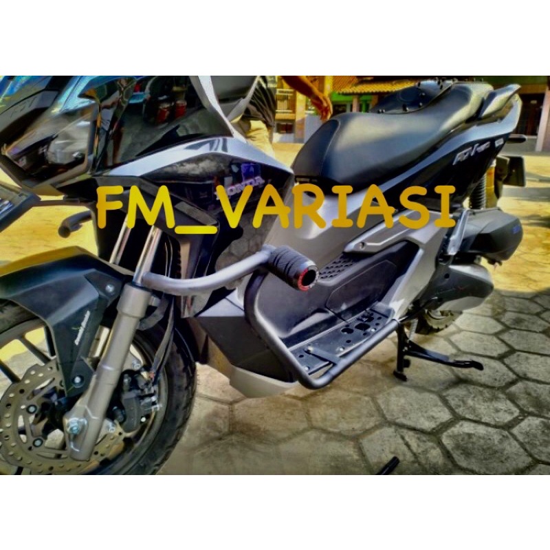 Jual Crashbar Honda ADV 160 plus jalu slider frame, Tubular ADV 160 ...