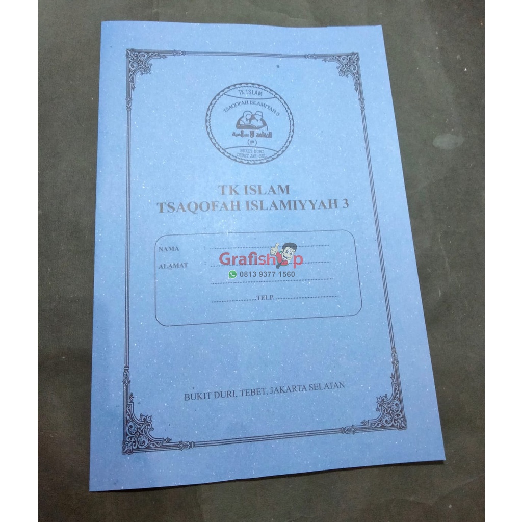 Jual Stofmap Custom dicetak Dengan Kop Intansi, sekolah & lembaga ...