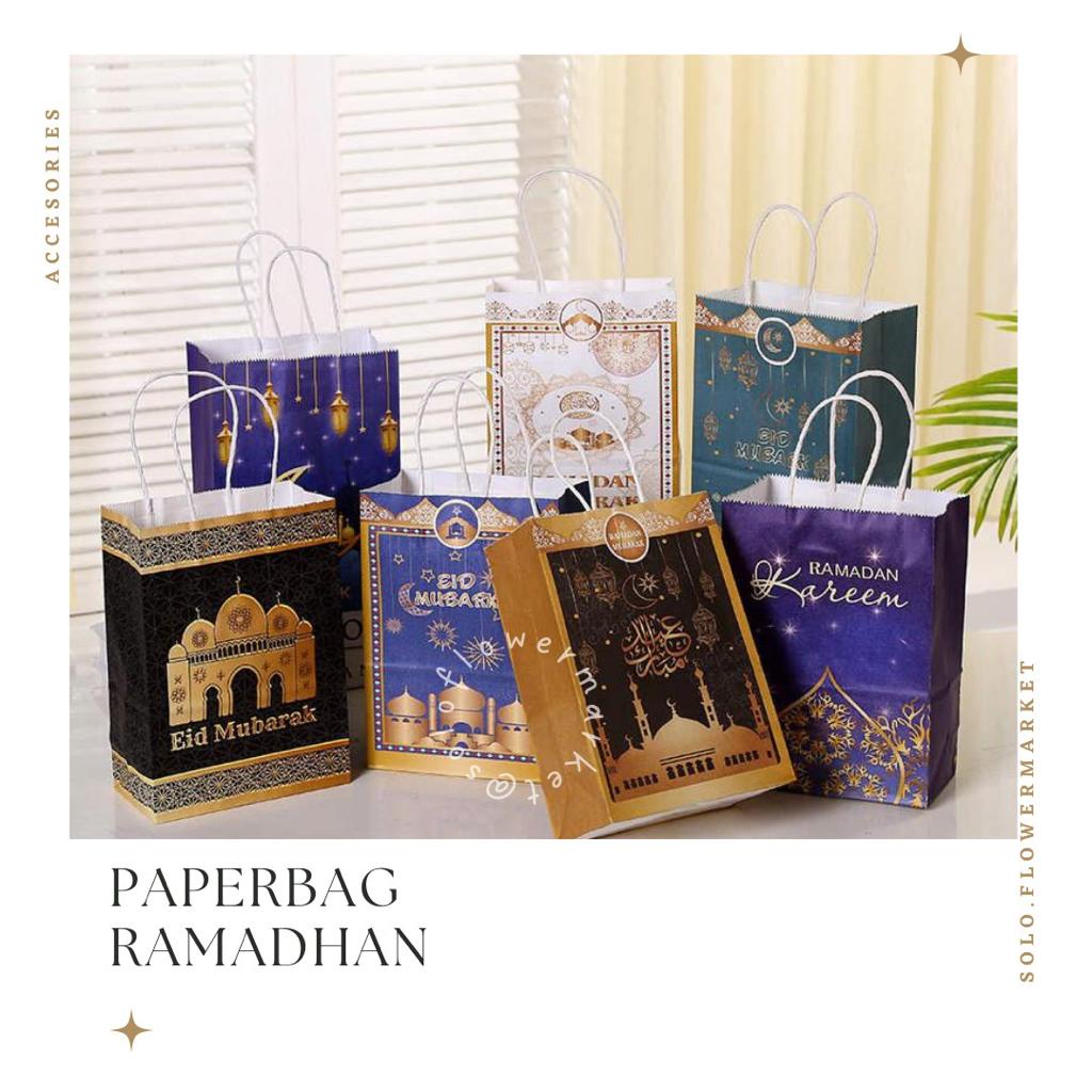 Jual PAPER BAG RAMADAN lebaran eid mubarak ramadhan kareem tas hampers ...