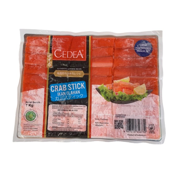 Jual Cedea Crab Stik 1kg | Shopee Indonesia