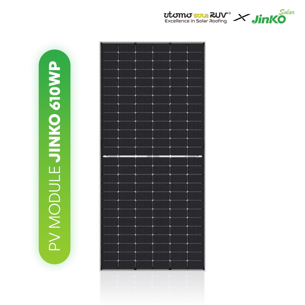 Jual Solar Panel Jinko Mono 610 Wp - Utomo SolaRUV | Shopee Indonesia