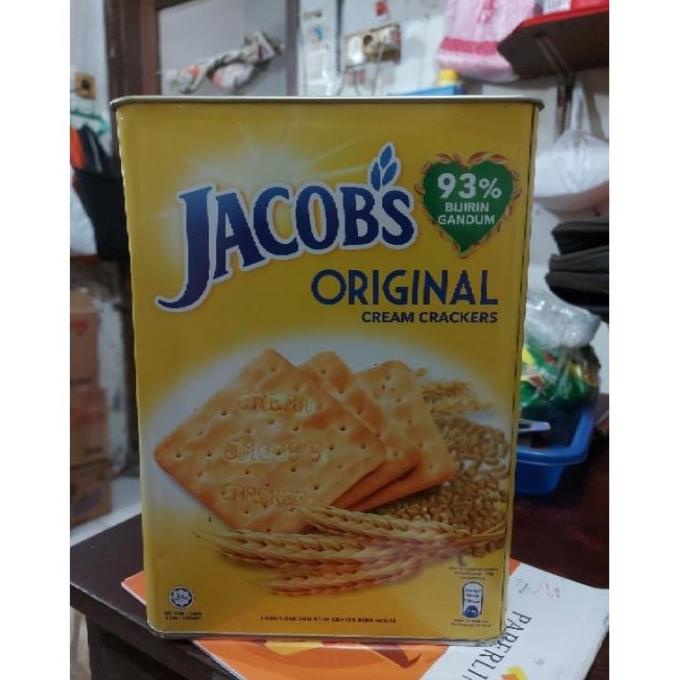 Jual BISKUIT KALENG BISKUIT JACOBS JACOB'S ORIGINAL KALENG CREAM ...
