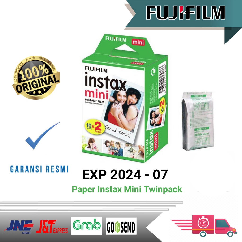 Jual Fujifilm Paper Instax Mini / Refill Isi Film instant Mini 20 ...