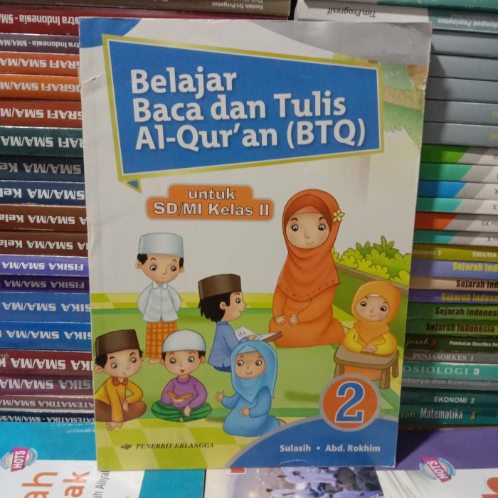 Jual Buku Belajar Baca Dan Tulis Al Quran Btq Sd Kelas 2
