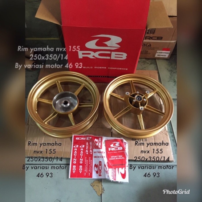 Jual Velg Rcb Ring 14 Tromol Aerox 155 / Lexi | Shopee Indonesia