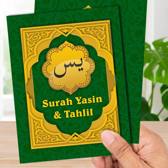 Jual buku yasin 64 , Yasin custom, yasin, buku yasin custom, buku yasin dan tahlil, surat yasin ...