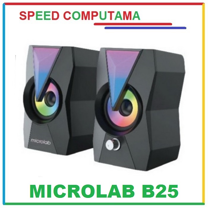 Jual Microlab B25 Speaker Multimedia Komputer PC Laptop Notebook | Shopee Indonesia