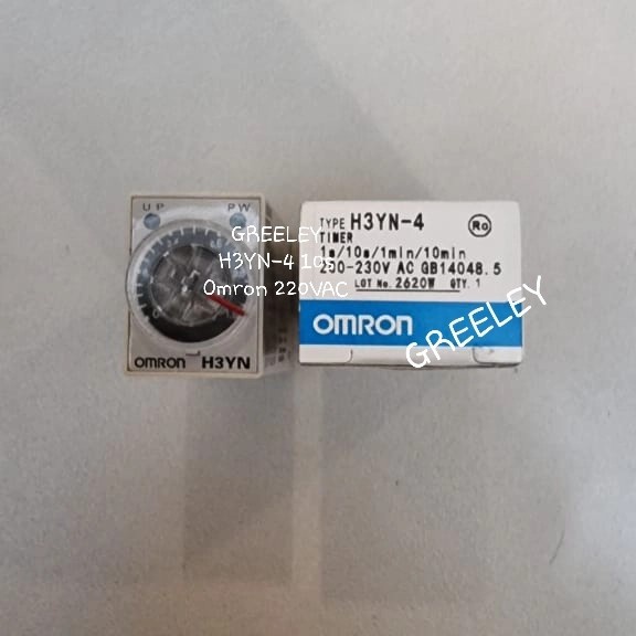 Jual TIMER OMRON H3YN-4 220VAC ORI CHINA 5s,10s,15s,30s,60s | Shopee ...