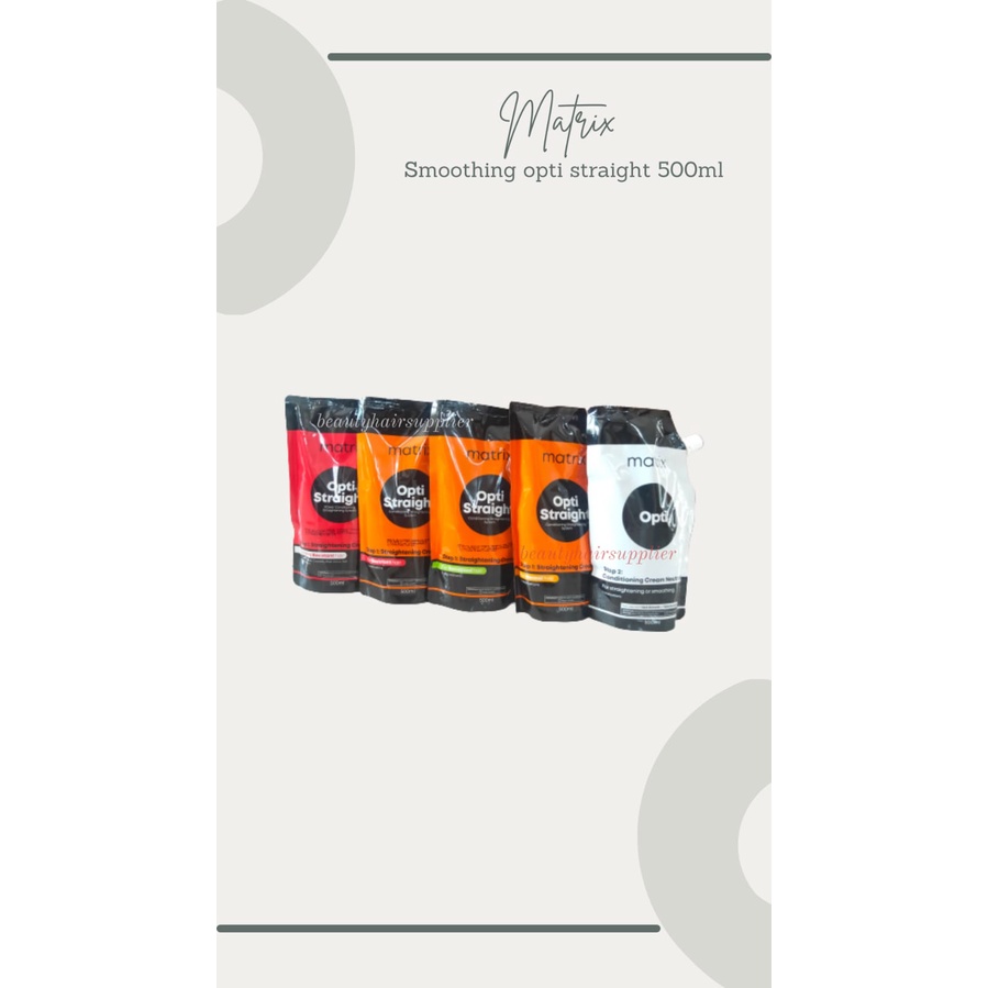 Jual Matrix Opti Straight Smoothing 500ml | Shopee Indonesia
