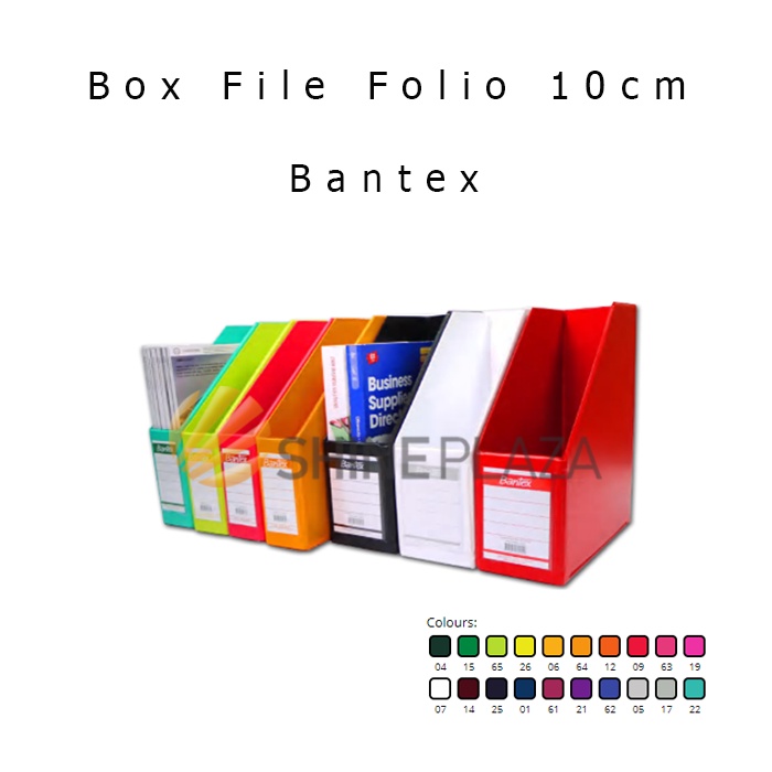 Jual Box File Magazine Bantex 4011 F4 10cm - Tempat Penyimpanan Kotak ...