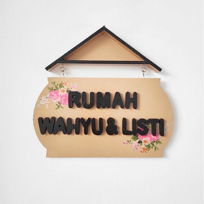 Jual Prima Shabby Custom Alamat Nomor Nomer No Rumah Ukir Timbul Oval Hiasan Pajangan Dekorasi ...