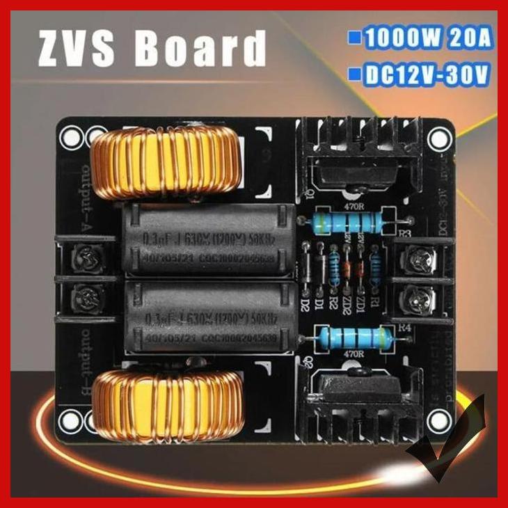 Jual MODUL PEMANAS INDUKSI INDUCTION ZVS HEATING HEATER 12V 30V 20A 1000W [KDK] | Shopee Indonesia