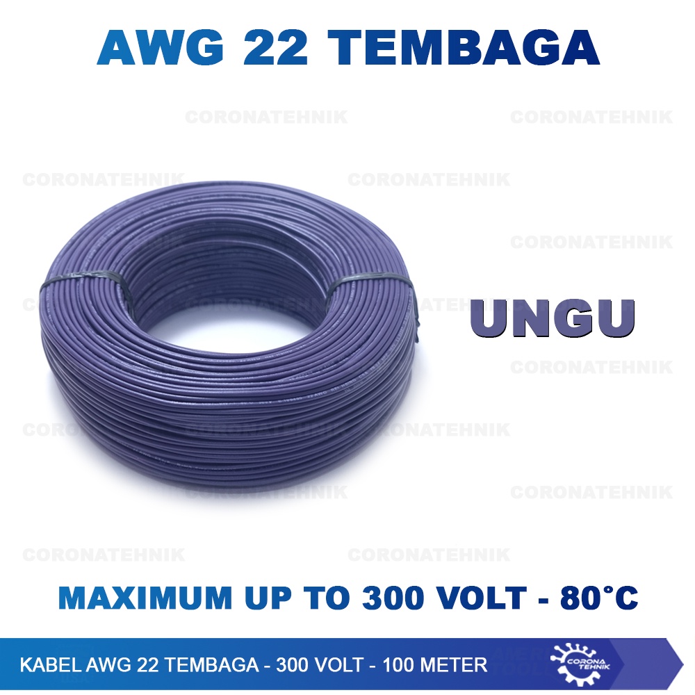 Jual 300 Volt - 100 Meter - Kabel AWG 22 Tembaga | Shopee Indonesia