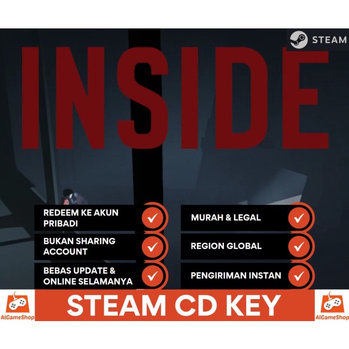 Jual INSIDE Original PC Game Steam | Shopee Indonesia