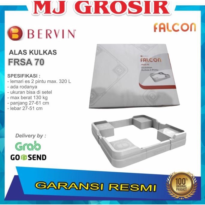 Jual BERVIN FRSA 70 STAND DUDUKAN TATAKAN KULKAS / KAKI LEMARI ES ...