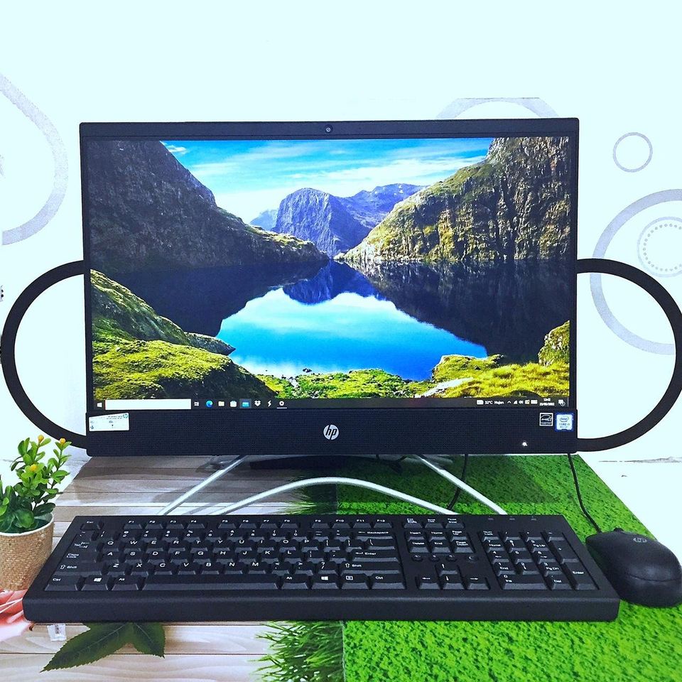 Jual PC AiO HP 200 G3 Core i3 gen 8 RAM 4GB HDD 1TB Layar 22" FHD Slim ...