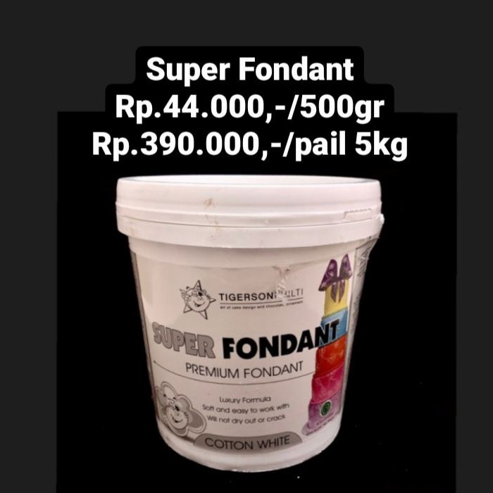 Jual Super Fondant 1 Pail isi 5 kg | Shopee Indonesia