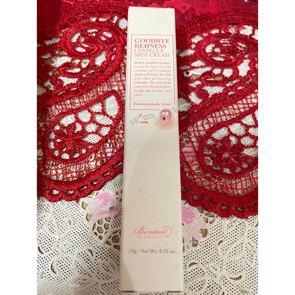 Jual Benton Goodbye redness centella spot cream 15g | Shopee Indonesia