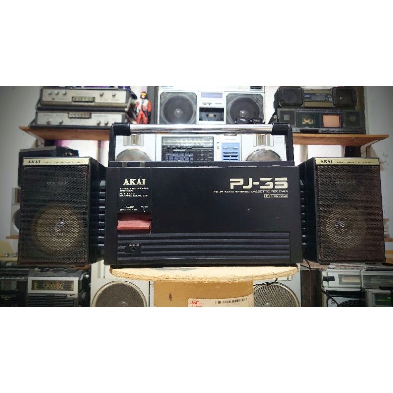 Jual boombox vintage AKAI | Shopee Indonesia