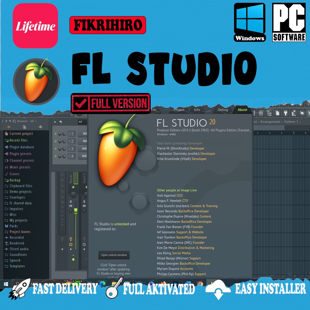 Jual FL Studio Producer Edition 20.9.2 Lifetime Full Version | Shopee ...