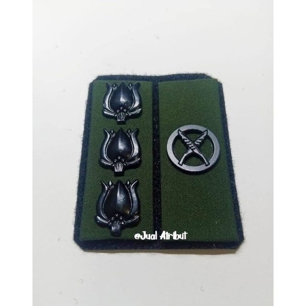 Jual Pangkat kerah Baju PDL MAYOR LETKOL KOLONEL ADM korps Administrasi ...