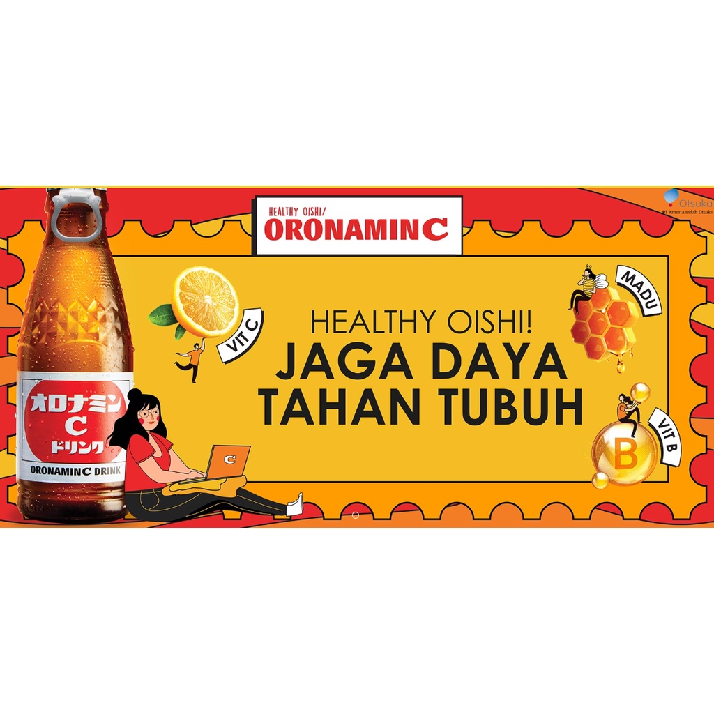 Jual Oronamin C (Minuman Vitamin C, B dan Madu) | Shopee Indonesia