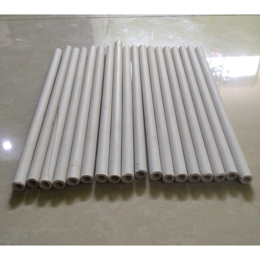 Jual keramik tube isolator keramik pipa tahan panas OD 15mm | Shopee ...