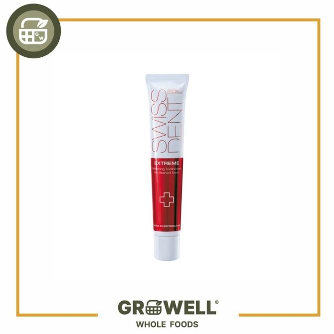 Jual SWISSDENT EXTREME TOOTHPASTE 50ML | Shopee Indonesia