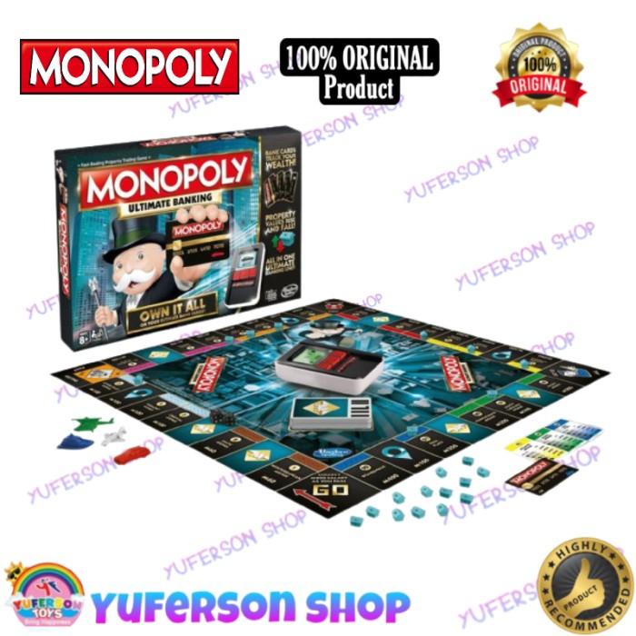 Jual MONOPOLY ULTIMATE BANKING OWN IT ALL ORIGINAL HASBRO - Game ...