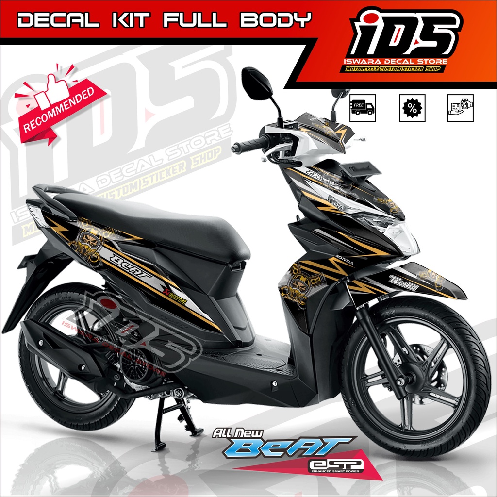 Jual Stiker Decal Beat Esp Full Body Variasi Dekal Beat Street/Esp Fi ...