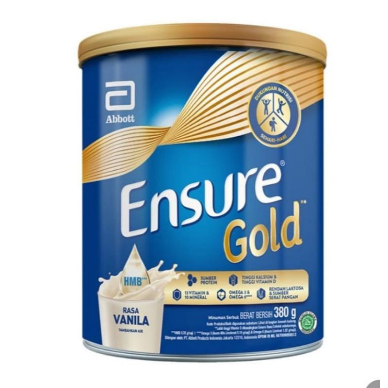 Jual Ensure Gold Vanila 380g | Shopee Indonesia