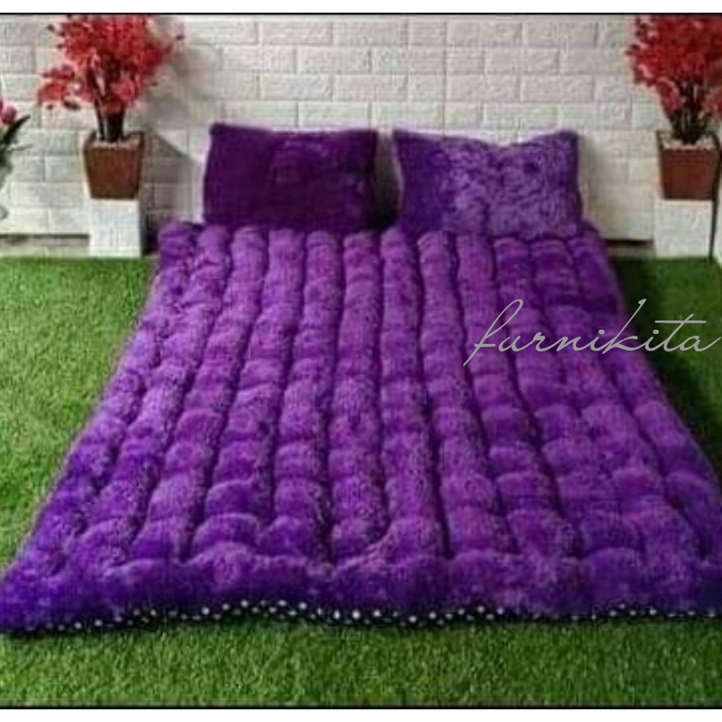 Jual KASUR MENUL KASUR BULU RASPUR KASUR 140X180X10CM | Shopee Indonesia