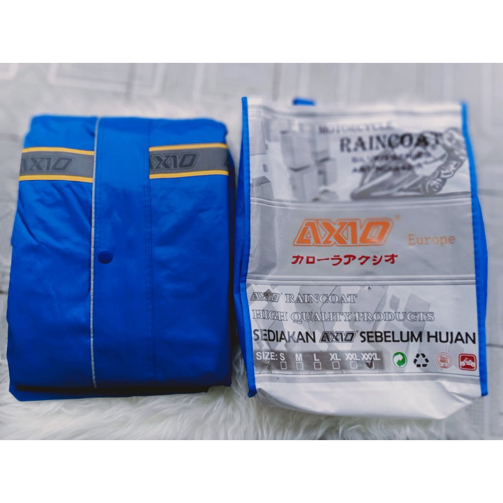 Jual Jas Hujan Axio 882 ORIGINAL/Mantel Axio Ori/Setelan Jas Ujan Axio ...