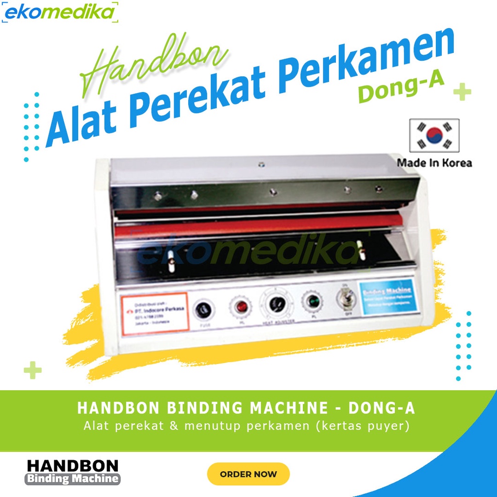 Jual Sealing machine / Handbon penutup / Perekat kertas puyer - DONG-A Handbond Binding Machine ...