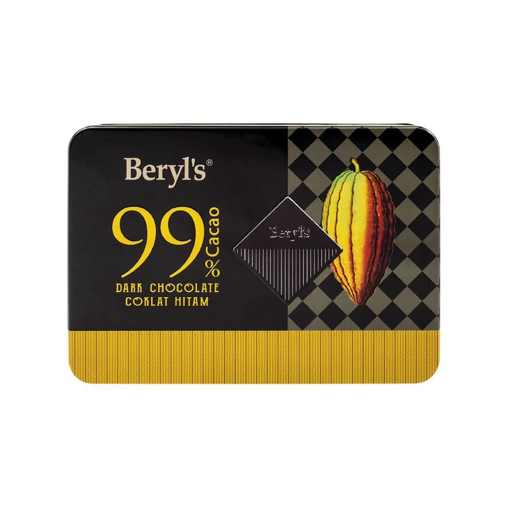 Jual Berlys 99% Dark Chocolate 99% Dark Cacao Berlys Box Berlys Kemasan ...