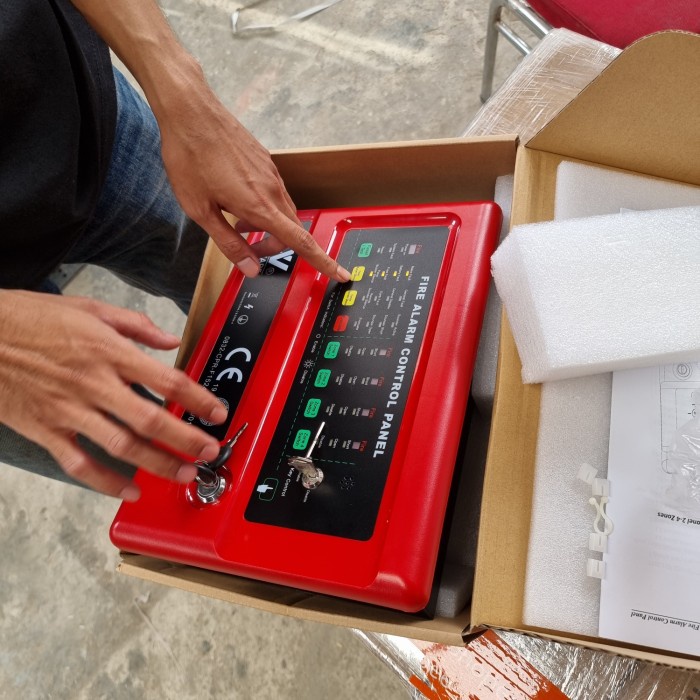 Jual MASTER CONTROL FIRE ALARM PANEL MCFA 2 ZONE ASENWARE - LPCB ...