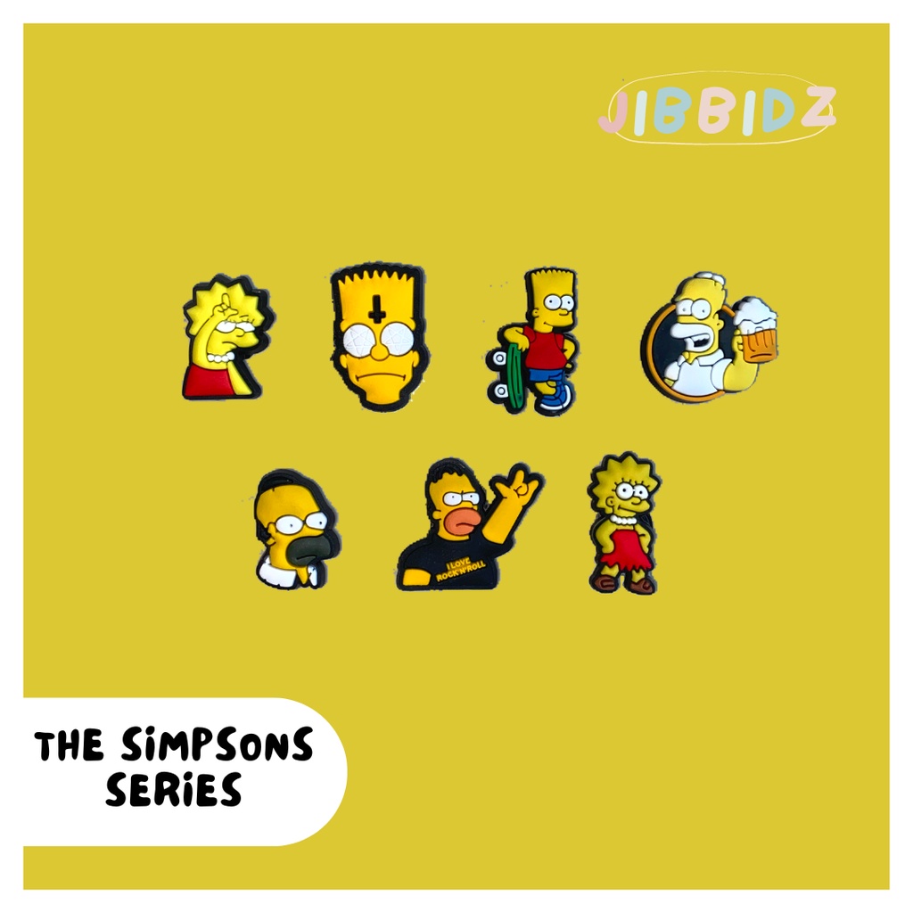 Jual JIBBITZ CROCS - THE SIMPSONS / Pin Hiasan Sandal Crocs / Aksesoris ...
