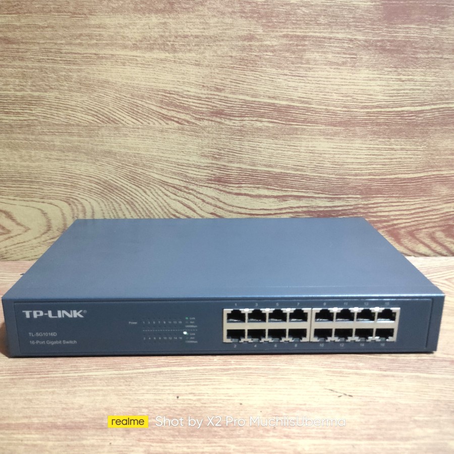 Jual Switch hub 16 port Gigabit Tp-Link SG1016D Metal - tplink 16port ...