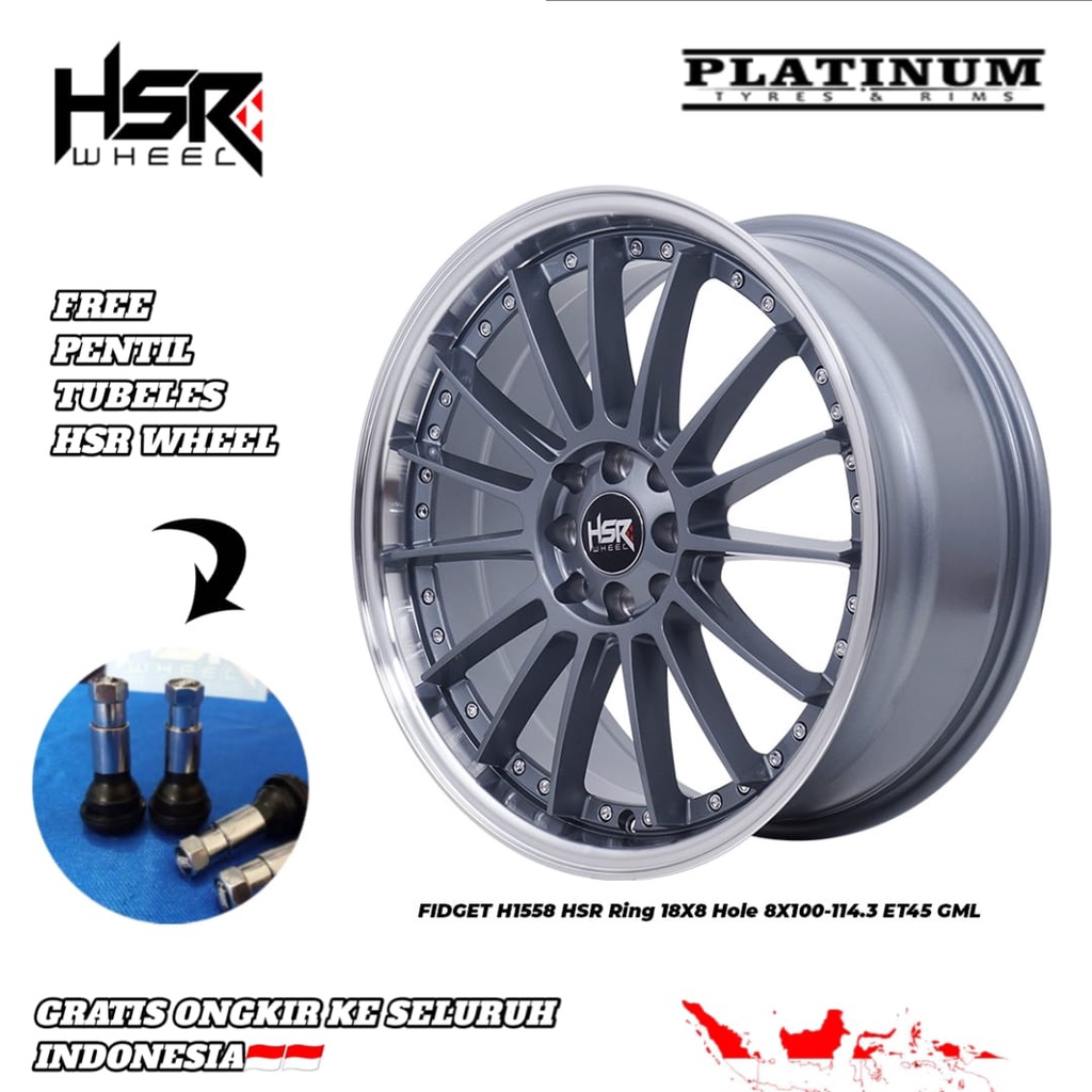 Jual VELG MOBIL RACING R18 RING 18 VELG YARIS JAZZ AVANZA XENIA HSR ...