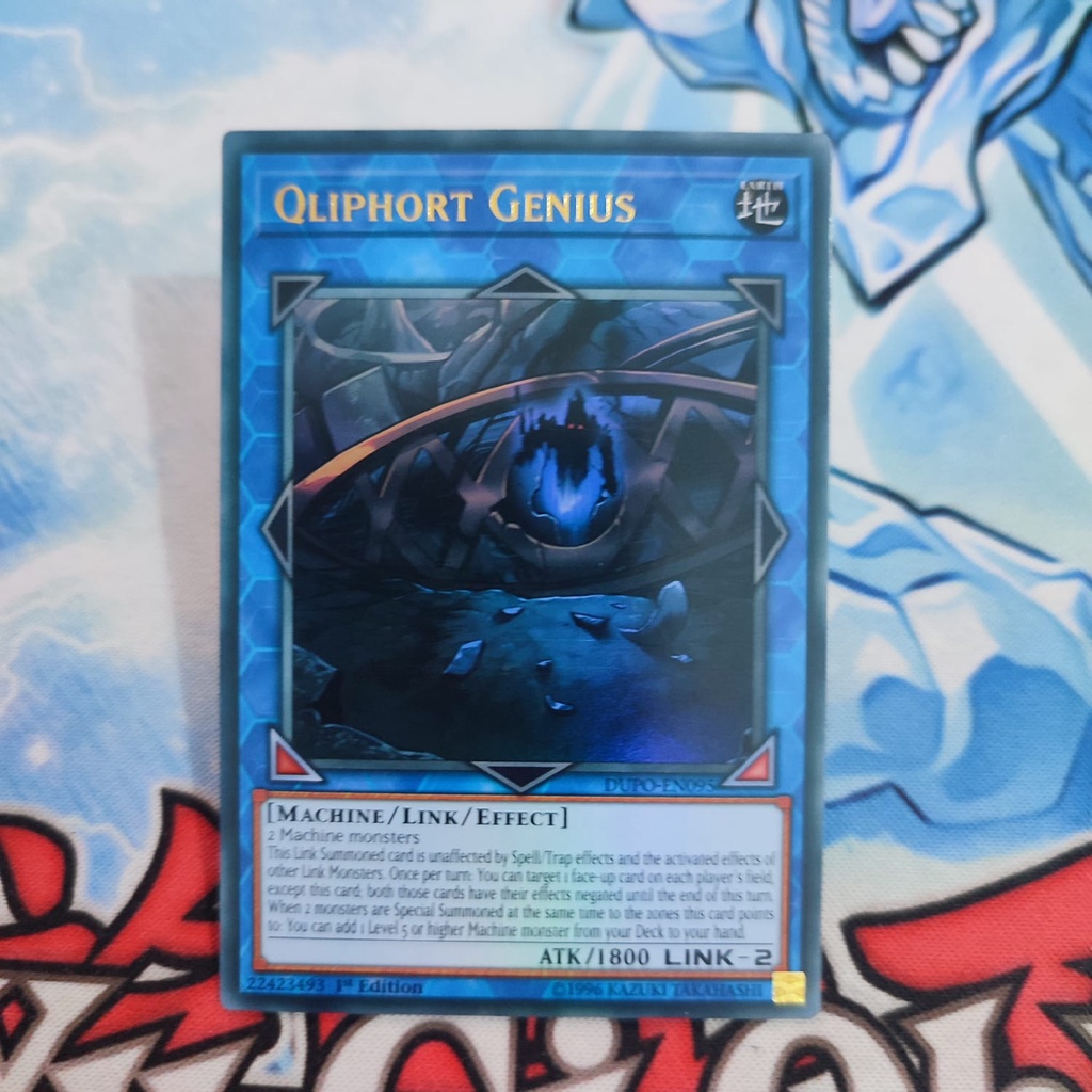 Jual yugioh qliphort genius DUPO ultra rare 1st original | Shopee Indonesia