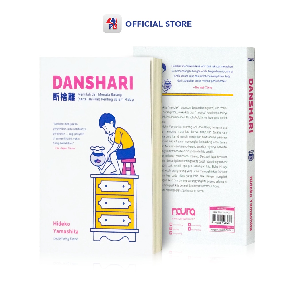 Jual Buku Novel Inspirasi / Danshari - Memilih dan Menata Barang ...